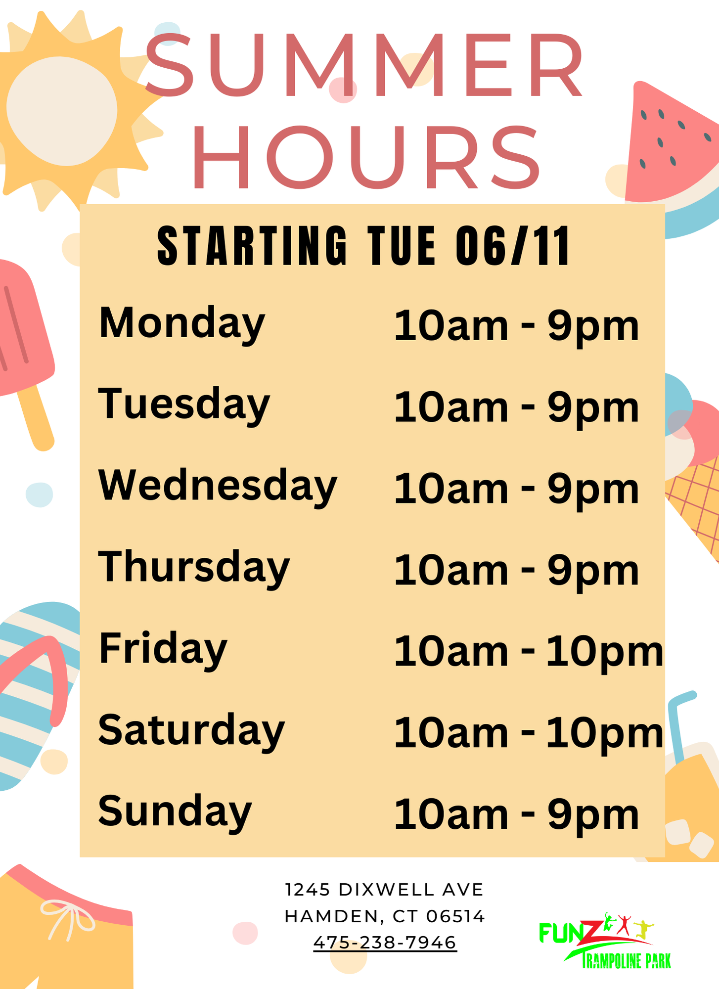 Waiver | FunZ Trampoline Park | Hamden, Connecticut