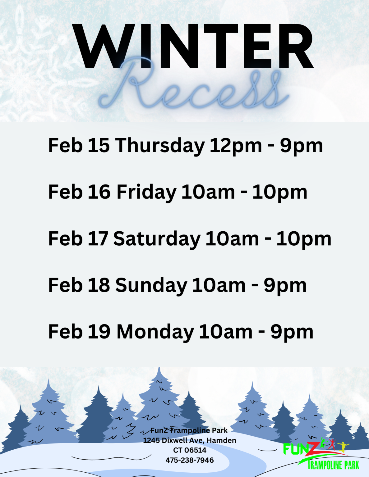 Waiver | FunZ Trampoline Park | Hamden, Connecticut